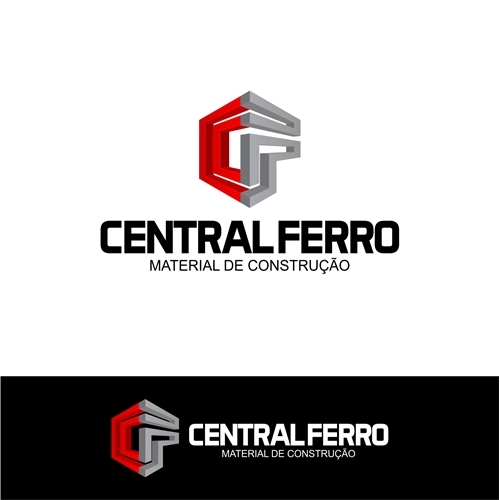 CENTRAL FERRO - MATERIAL DE CONSTRUÇÃO | Criação de Logo Para Const...