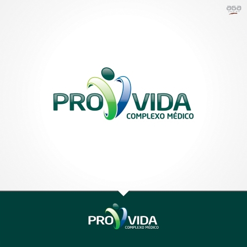 Pró-Vida Complexo Médico | Criação de Logo e Papelaria (6 itens) Pa...