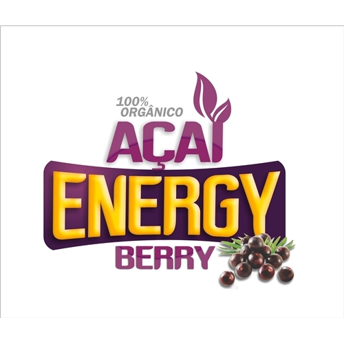 Açaí energy berry | Criação de Logo e Rótulo Para Alimentos & Bebidas