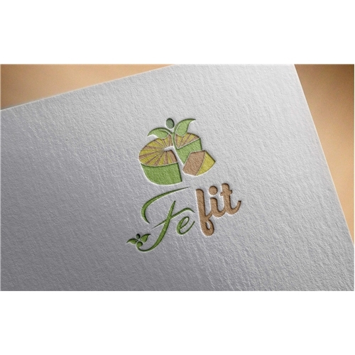 Fê Fit - Delícias Saudáveis | Criação de Logo Para Alimentos & Bebidas