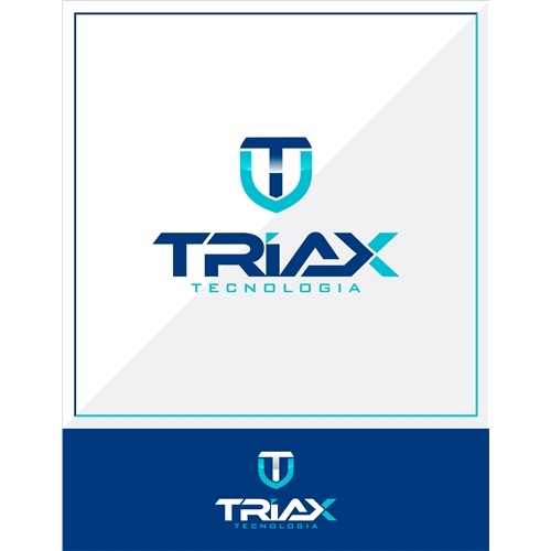 Triax | Criação de Logo Para Tecnologia & Ciencias