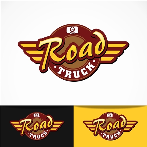 ROAD TRUCK | Criação de Logo Para Alimentos & Bebidas