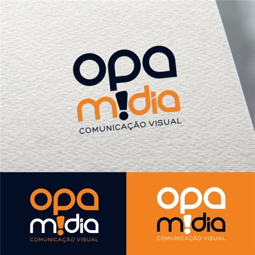 Opa! Mídia ou Opa Mídia - Comunicação Visual | Criação de Logo Para...