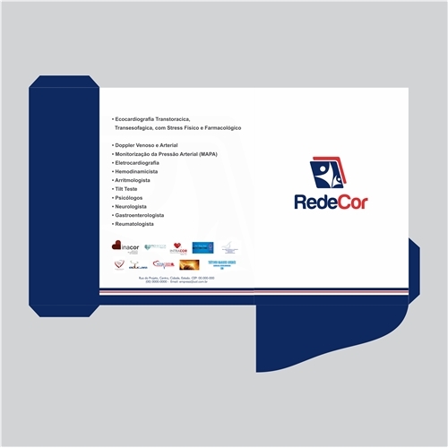 REDECOR | Criação de Logo e Papelaria (6 itens) Para Saúde & Nutrição