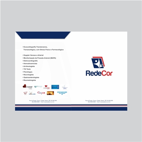 REDECOR | Criação de Logo e Papelaria (6 itens) Para Saúde & Nutrição