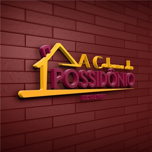 A CABANA DO POSSIDÔNIO | Criação de Logo Para Alimentos & Bebidas