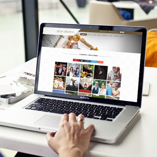 MGP PHOTO | Criação de Layout Web-Design Para Fotografia