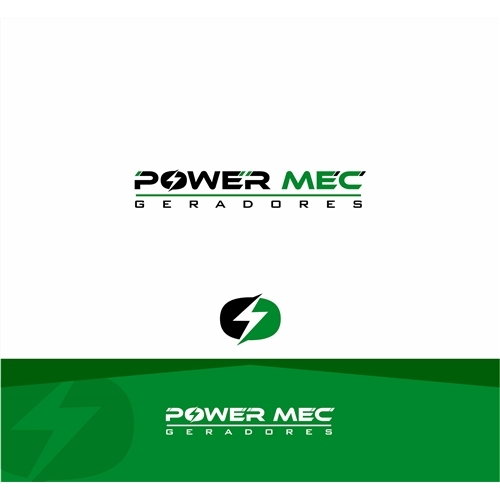 POWER MEC GERADORES | Criação de Logo e Papelaria (6 itens) Para Me...