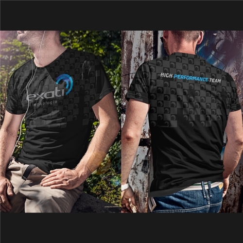 Camiseta Exati Tecnologia | Criação de Camisa (unidade) Para Tecnol...