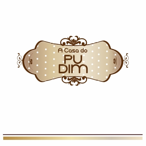 A CASA DO PUDIM | Criação de Logo e Cartao de Visita Para Alimentos...