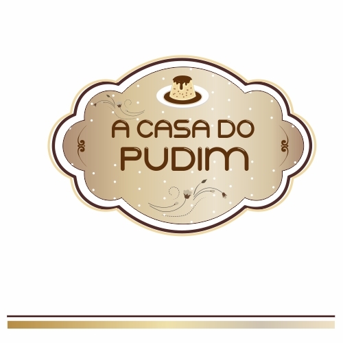 A CASA DO PUDIM | Criação de Logo e Cartao de Visita Para Alimentos...