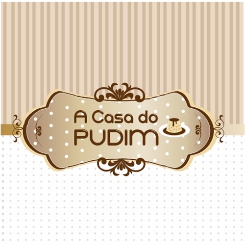 A CASA DO PUDIM | Criação de Logo e Cartao de Visita Para Alimentos...