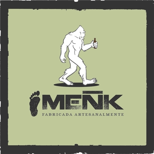 Meñk Bier / Cervejaria | Criação de Logo Para Alimentos & Bebidas