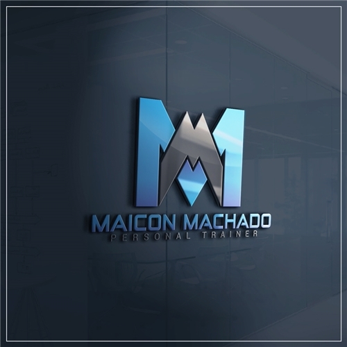 Maicon Machado (Logo+cartão) | Criação de Logo em 3D Para Saúde & N...