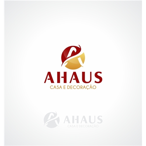 AHAUS casa e decoração | Criação de Logo e Cartao de Visita Para De...