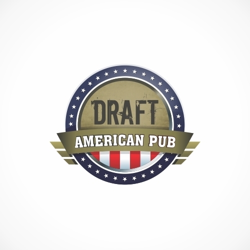Draft American Pub | Criação de Logo Para Alimentos & Bebidas