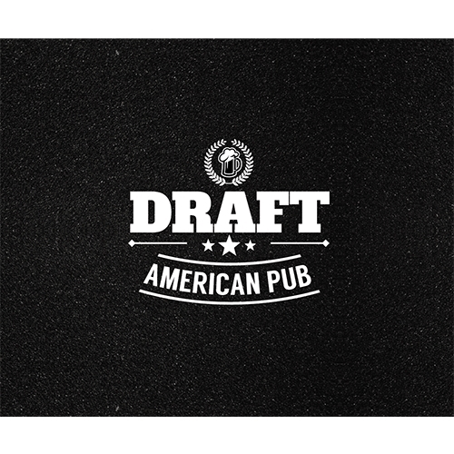 Draft American Pub | Criação de Logo Para Alimentos & Bebidas