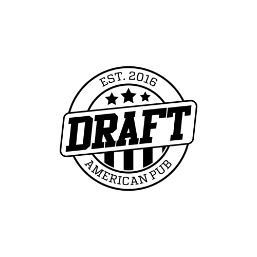 Draft American Pub | Criação de Logo Para Alimentos & Bebidas