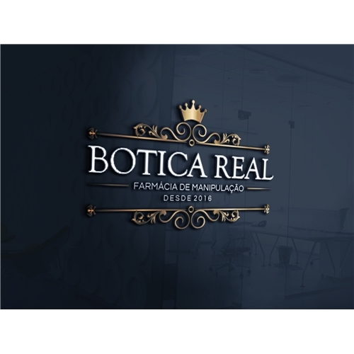 Botica Real - Farmácia de manipulacao | Criação de Logo Para Saúde...
