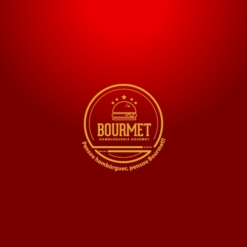 Bourmet | Criação de Logo Para Alimentos & Bebidas