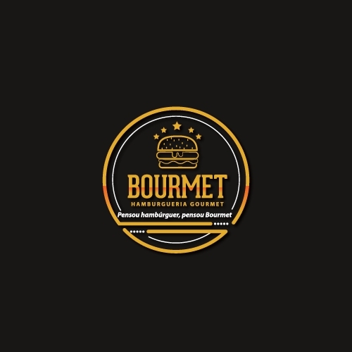 Bourmet | Criação de Logo Para Alimentos & Bebidas