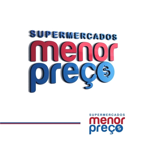 Menor Preço - Supermercados | Criação de Logo Para Alimentos & Bebidas