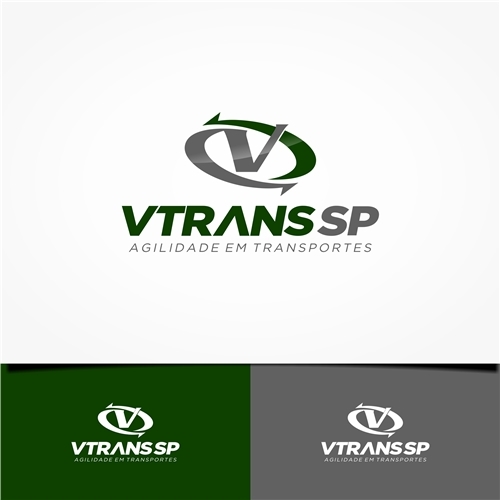VTRANS SP | Criação de Logo Para Logística, Entrega & Armazenamento