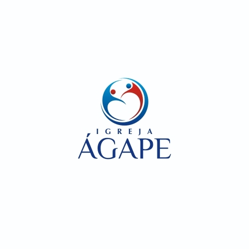 Ágape (significa: amor incondicional de Deus) | Criação de Logo Par...