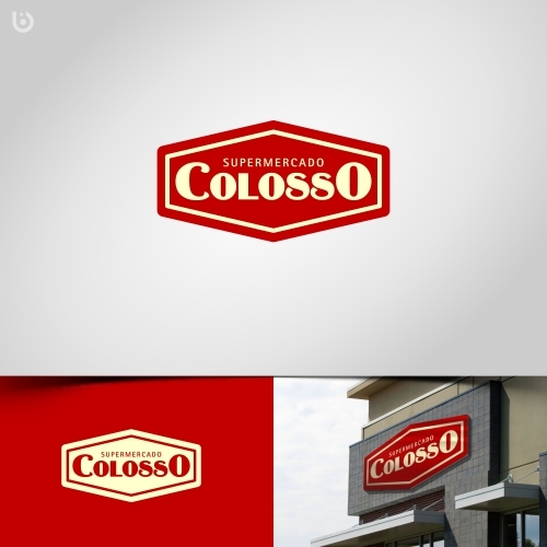 Supermercado Colosso | Criação de Logo Para Alimentos & Bebidas