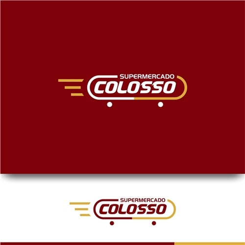 Supermercado Colosso | Criação de Logo Para Alimentos & Bebidas