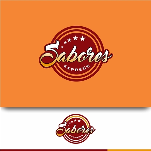 SABORES EXPRESS | Criação de Logo Para Alimentos & Bebidas