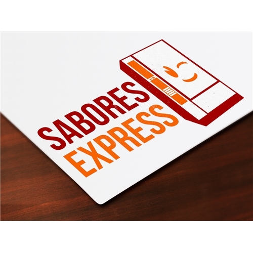 SABORES EXPRESS | Criação de Logo Para Alimentos & Bebidas