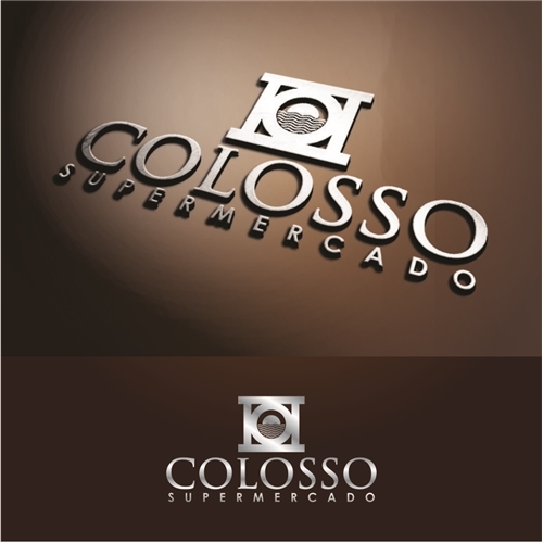 Supermercado Colosso | Criação de Logo Para Alimentos & Bebidas