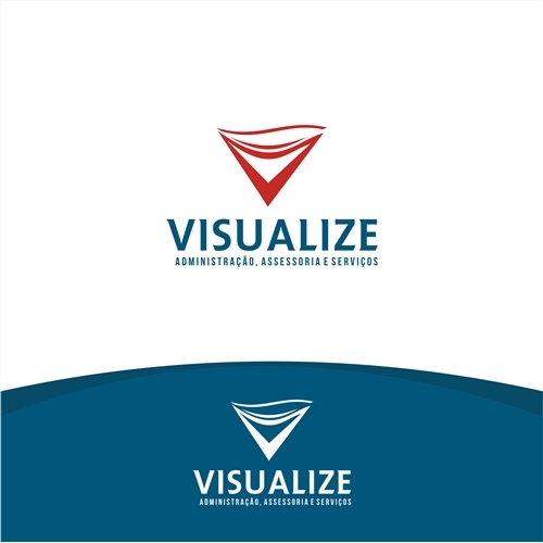 VISUALIZE Administração, Assessoria e Serviços | Criação de Logo e ...