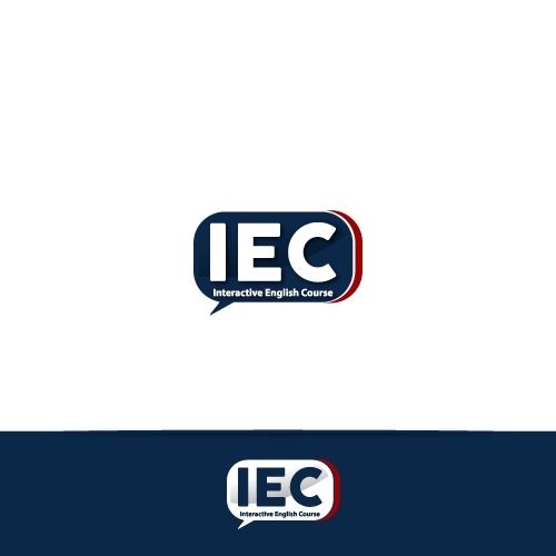 IEC - Interactive English Course | Criação de Logo Para Educação