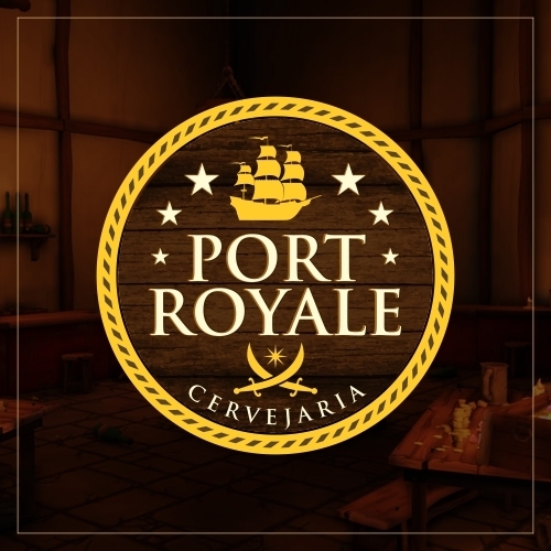 Cervejaria Port Royale | Criação de Logo Para Alimentos & Bebidas