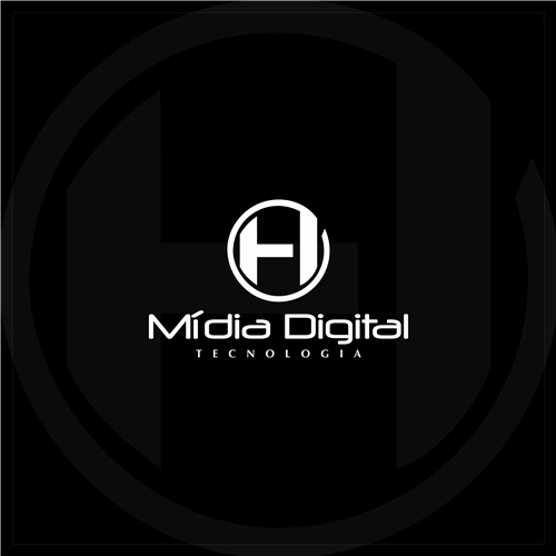 H - Mídia Digital e Informática | Criação de Logo e Papelaria (6 it...