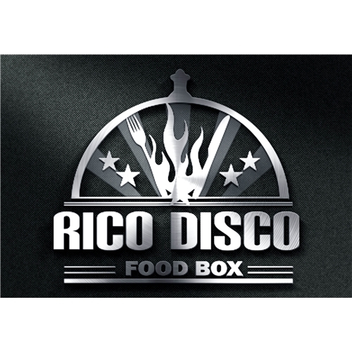 Rico Disco "FOOD BOX" | Criação de Logo Para Alimentos & Bebidas