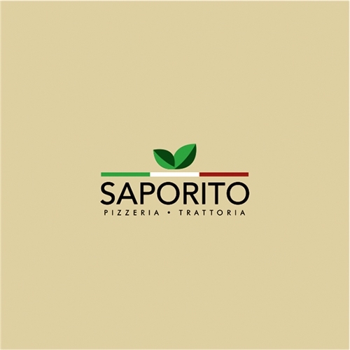 SAPORITO Pizzeria Trattoria | Criação de Logo e Papelaria (6 itens)...