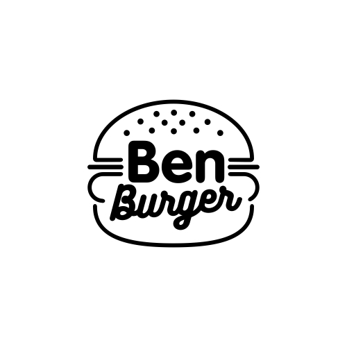 Ben Burger | Criação de Logo Para Alimentos & Bebidas