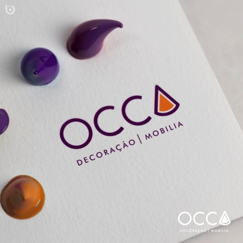 OCCA | Criação de Logo Para Decoração & Mobília