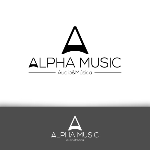 ALPHA MUSIC ( slogan abaixo do nome: Audio & Instrumentos musicais)...