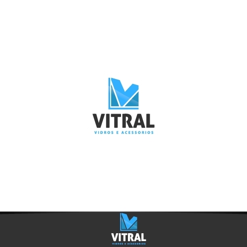 VITRAL VIDROS E ACESSORIOS | Criação de Logo Para Construção & Enge...