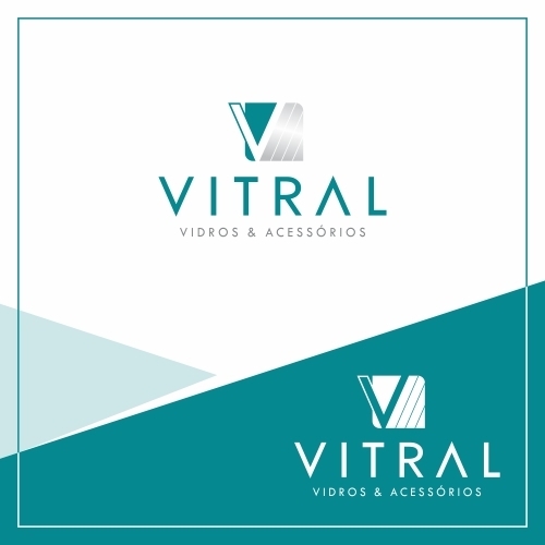 VITRAL VIDROS E ACESSORIOS | Criação de Logo Para Construção & Enge...
