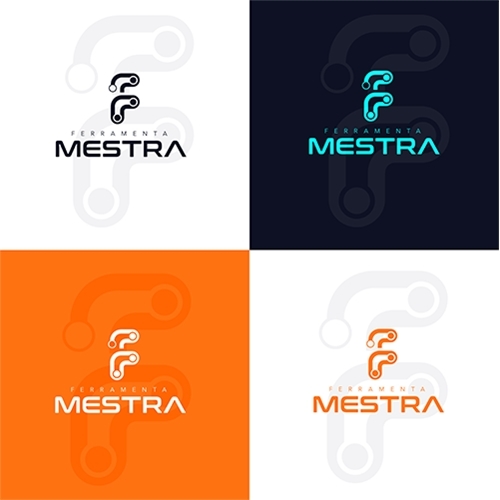 Ferramenta Mestra | Criação de Logo e Papelaria (6 itens) Para Tecn...