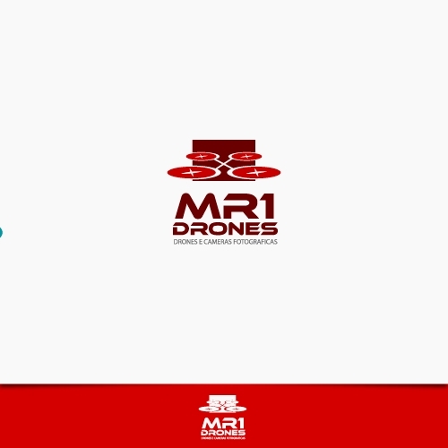 MR1 DRONES - DRONES E CAMERAS FOTOGRAFICAS | Criação de Logo Para F...