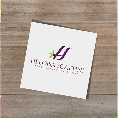 Heloisa Scattini Nutrição Funcional e Coach | Criação de Logo Para ...