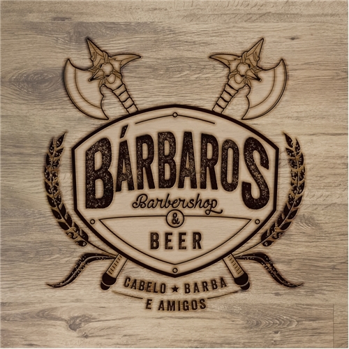 bárbaros | Criação de Logo Para Beleza
