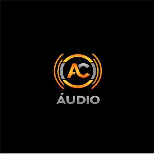 AC Áudio ou AC Loudspeaker / Alto falante | Criação de Logo Para Ou...