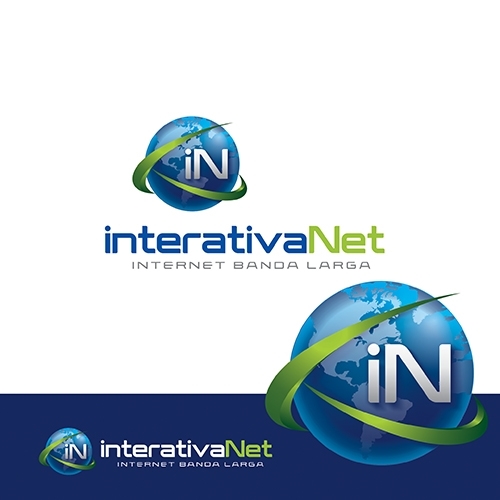 interativaNet | Criação de Logo Para Computador & Internet